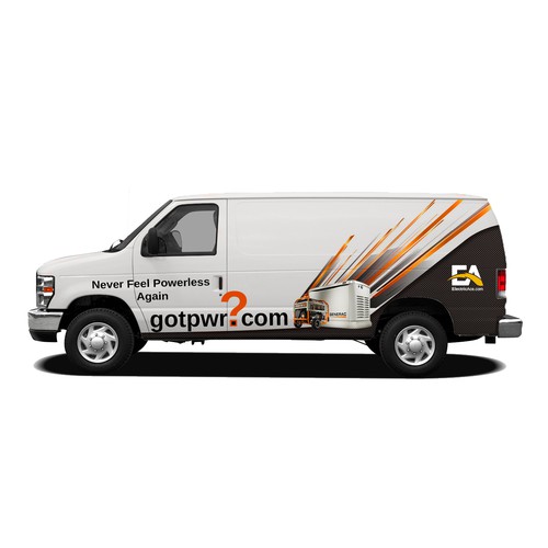 Designs | Create a new POWERFUL wrap design for generator company ...