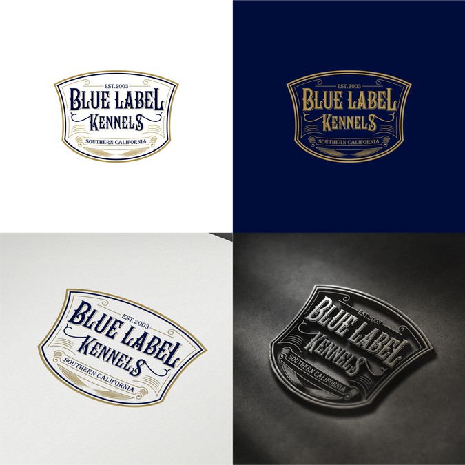 Blue Label Kennel Logo | Logo design contest