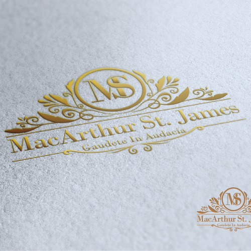 Create a sophisticated, elegant, stately logo for a luxury holiday ...