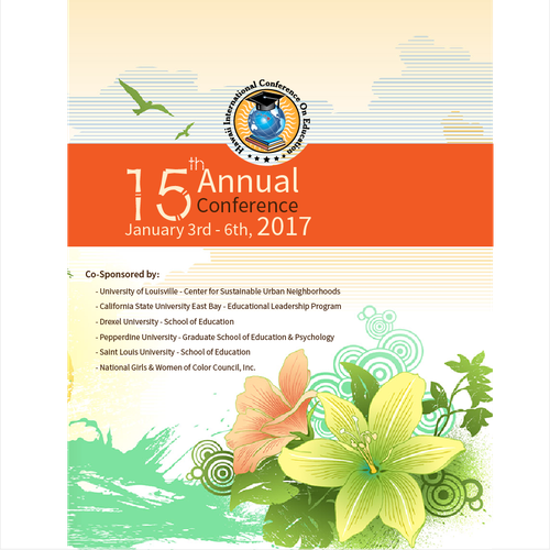 Conference Program Cover Design. | Postcard, flyer or print contest