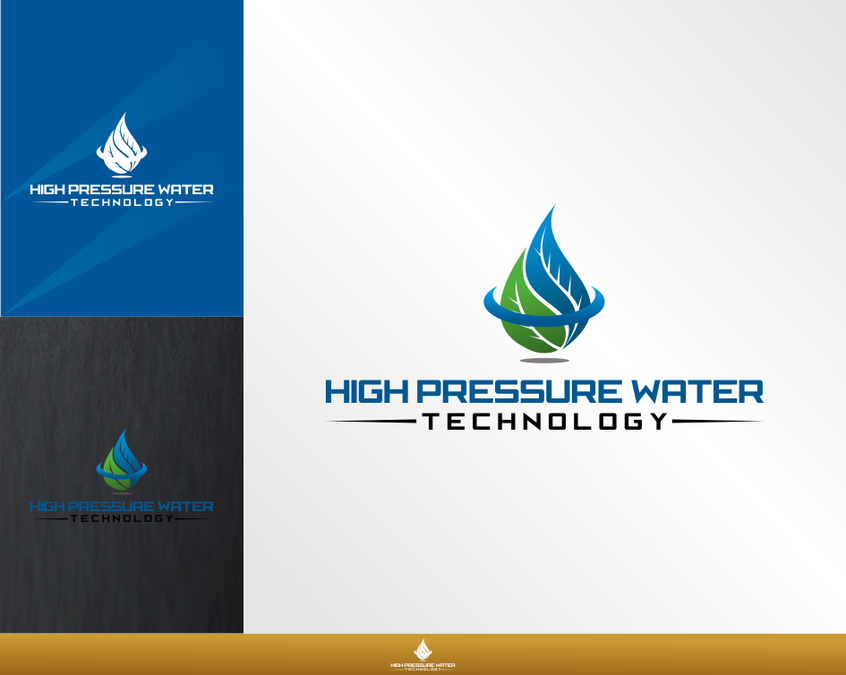 Redesigning for pressure cleaning company logo. | Logo & business card ...