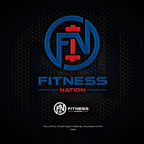 Create an identity for Fitness Nation ! high end gym! | Logo design contest