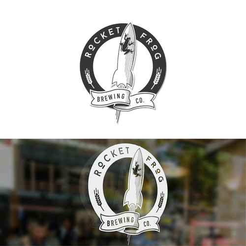 Rocket Frog Brewing Company needs a logo. | Logo & social media pack ...