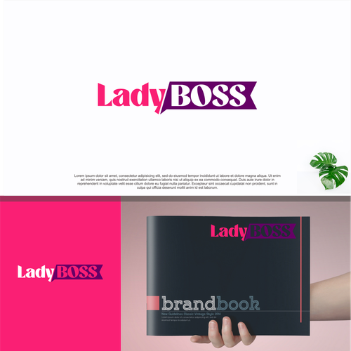 Designs | Hot pink logo for BOSS women | Logo design contest