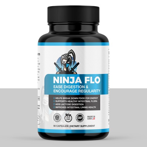 Designs | We need a cool supplement label for our supplement NINJAFLO ...