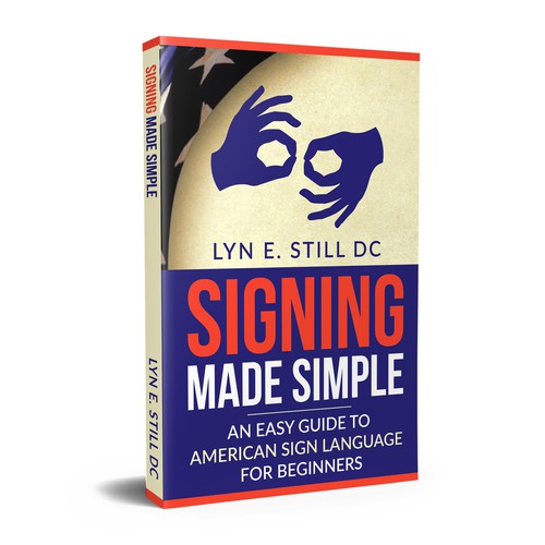 Designs | Illustration to appeal to Beginners of ASL | Book cover contest