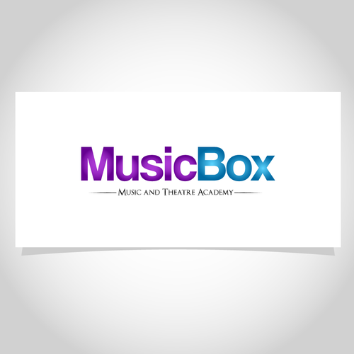 logo for Music Box Music And Theatre Academy | Logo design contest