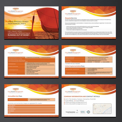 Presentation Front Page Design