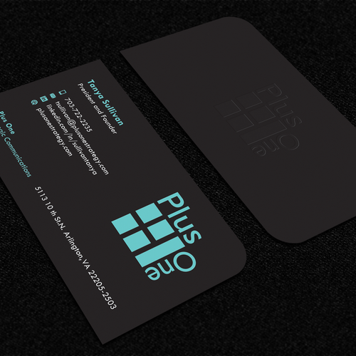 Designs | GUARANTEED - New Business Card and Letterhead for Plus One ...