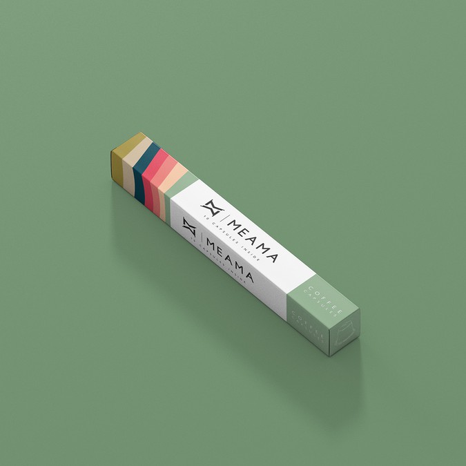 MEAMA Coffee in Capsules | Product packaging contest