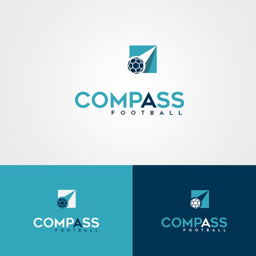Design a logo for Compass Football, a new soccer-focused internet TV ...
