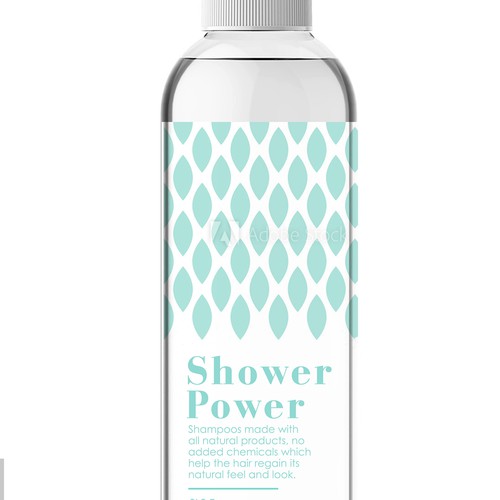 Natural Chemical Free Shampoo Bottle Label Design | Product label contest