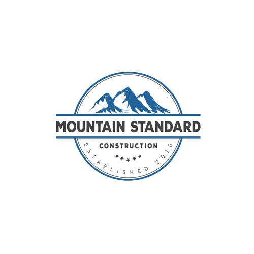 Create a modern classic logo for Mountain Standard Homes, LLC ...