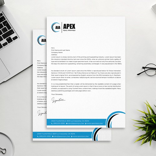 Designs | Letterhead | Stationery contest