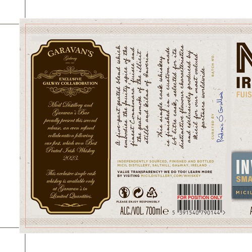 Designs | Design a Professional Label for Our Limited-Edition Whiskey ...