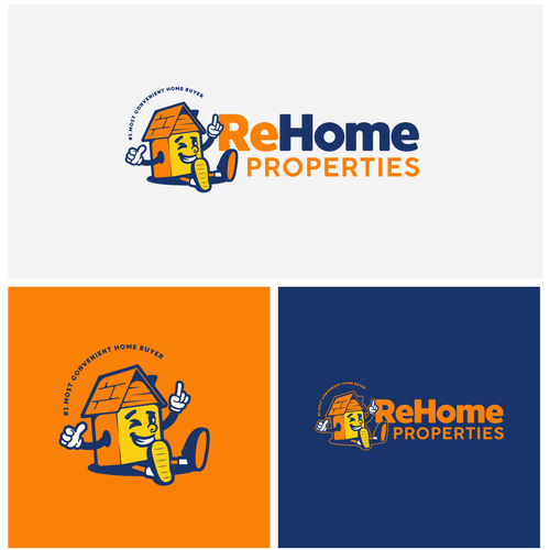 Designs | ReHome Properties | Logo design contest