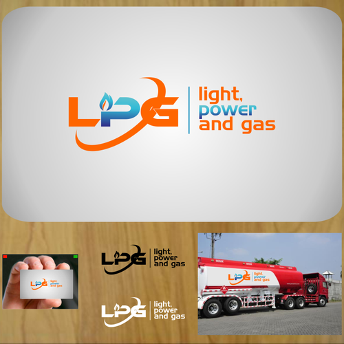 LPG= light, power and gas needs a new logo | Logo design contest
