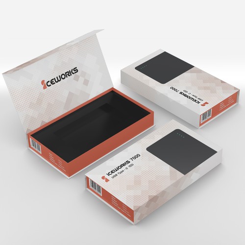 Design a stylish and modern packaging box for our Iceworks portable ...