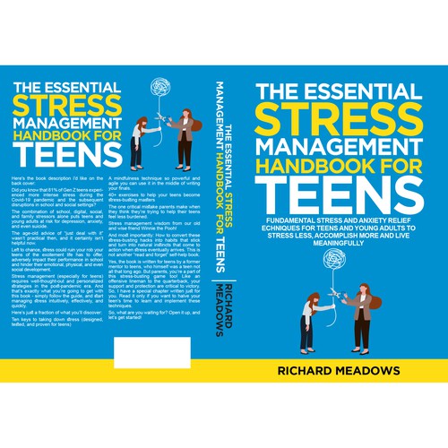 Designs | Cool, catchy and classy book cover for a teen self help book ...