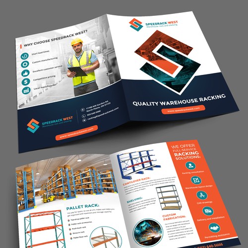 Flyer for industrial warehouse racking | Postcard, flyer or print contest