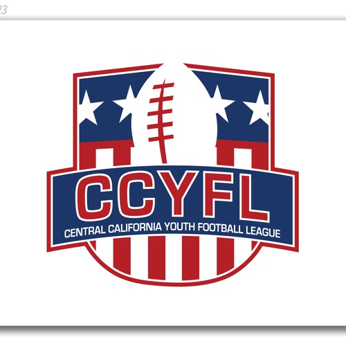 logo for central california youth football league | Logo design contest
