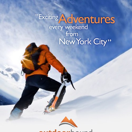 Poster for exciting Outdoor Adventure Company | Banner ad contest