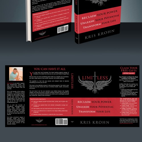 Limitless - Book Cover - Clean, Modern, Minimalistic | Book cover contest