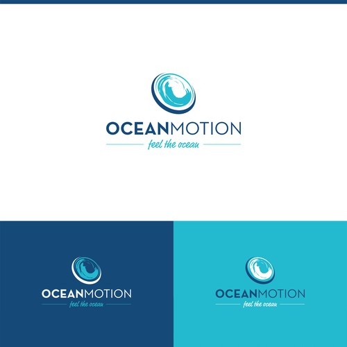 Create a logo depicting love of the ocean for Ocean Motion-water sports ...