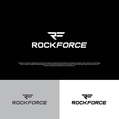 Designs | RockForce logo to lead in sports and entertainment production ...