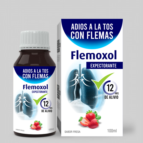 Llamativo empaque para FLEMOXOL | Product packaging contest