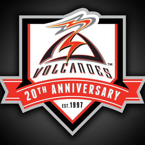 Volcanoes 20th Anniversary | Logo design contest