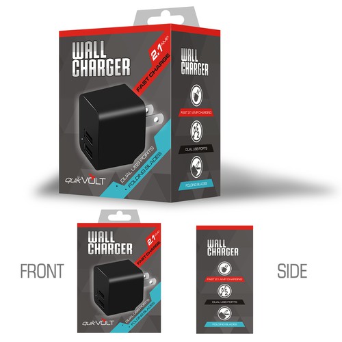 Design a Cool, Eye-catching Package for a Wall Charger | Product ...