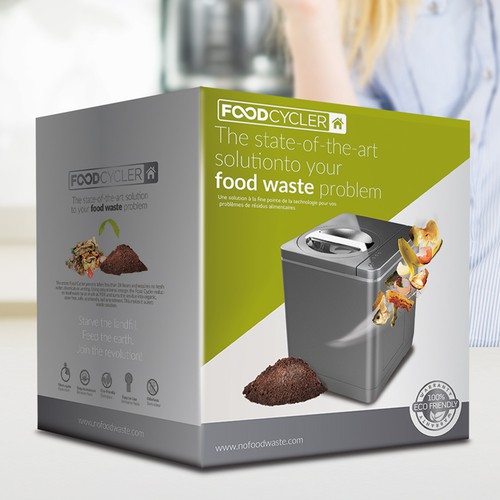 Food Cycler Indoor Composter Package Design | Product packaging contest