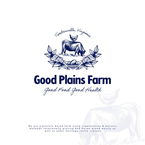 Designs | Create a unique logo that will stand out for a pasture based ...