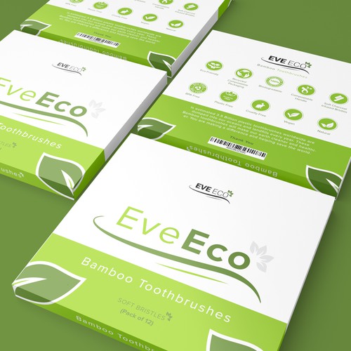 Designs | EveEco - Bamboo toothbrush Box Design | Product packaging contest