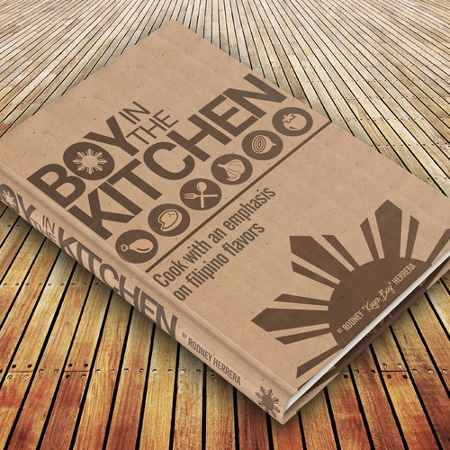Book Cover for cookbook - Boy In The Kitchen: Cook with an emphasis on ...