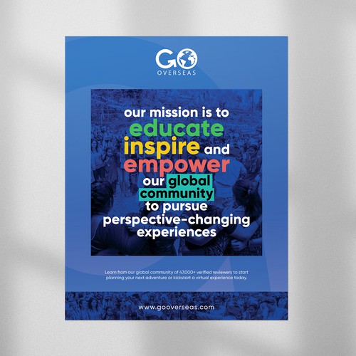 Designs | Poster Design for Travel Company Mission Statement | Poster ...