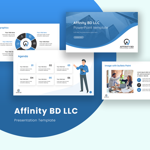 Designs | Affinity BD LLC PowerPoint template creation. | PowerPoint ...