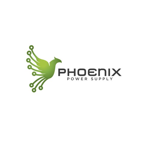 Designs | Phoenix Power Supply (Bitcoin energy provider) | Logo design ...