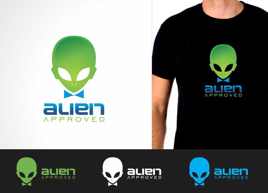 Create a Alien Approved logo for apparel brand | Logo design contest