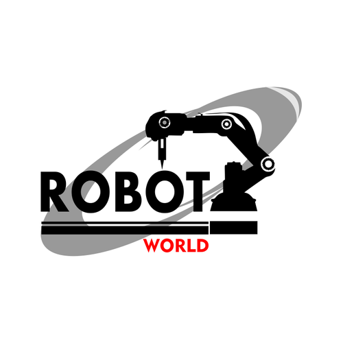Logotipo De Robot Mundo