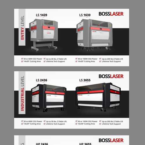 Design 4x8' Laser Machine Banners | Poster contest