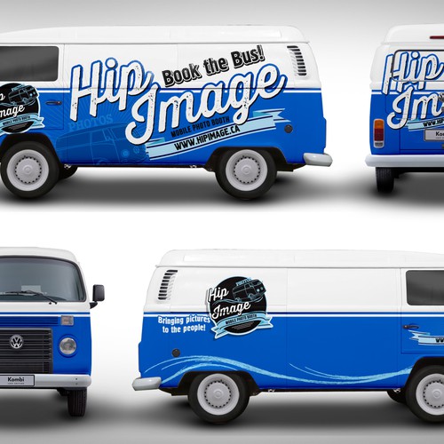 Designs | Create fun vehicle graphics for vintage VW photo booth bus ...