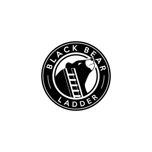 Black Bear Ladder Logo | Logo & brand identity pack contest