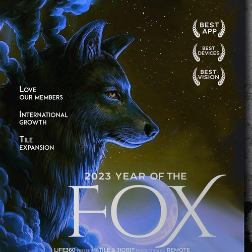 Designs | Life360 2023 Year of the Fox Poster | Poster contest