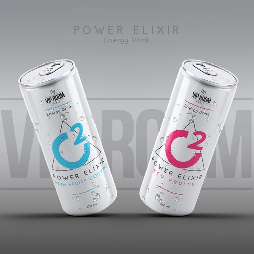 O2 power elixir need his label | Product label contest
