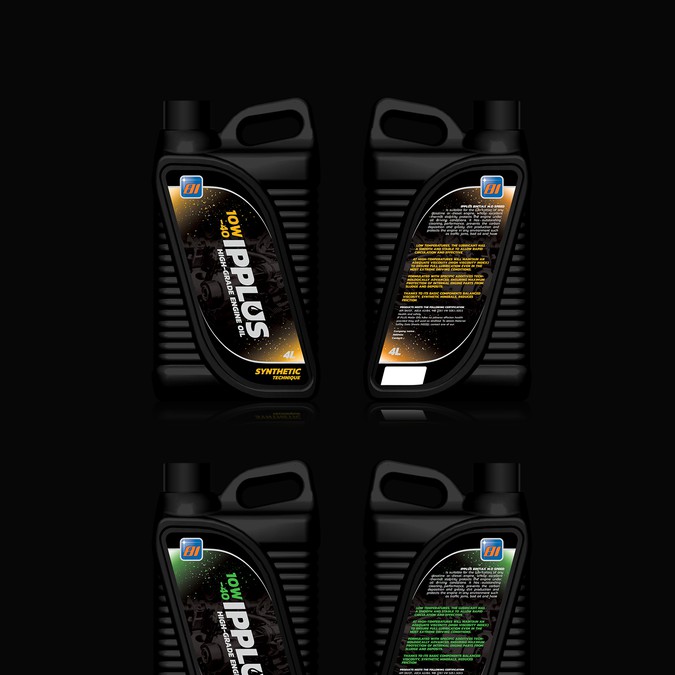 engine oil | Product label contest