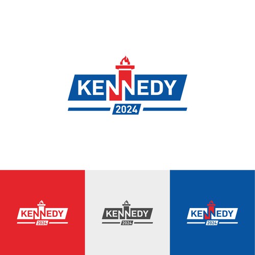 Designs | NEW KENNEDY FOR PRESIDENT LOGO (NOW WITH VICE PRESIDENT ...