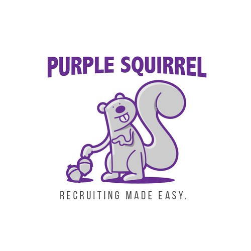 Design an inspiring logo for Purple Squirrel HR | Logo design contest