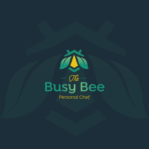 Design a neat clean fun logo for personal chef service as a bee. The ...